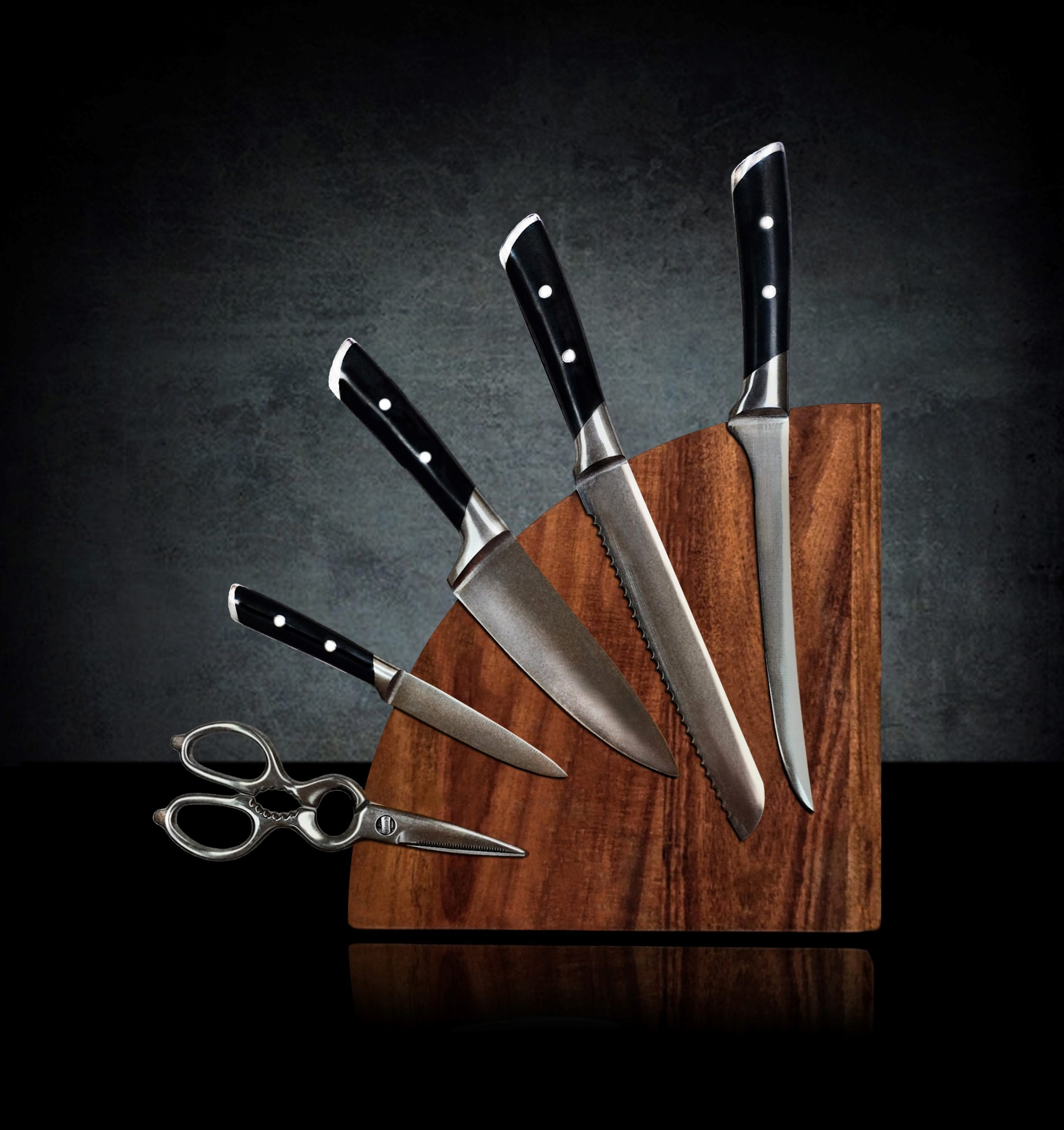 5 Piece Kitchen/Completer Cutlery Set - Kitchen Charm Cookware